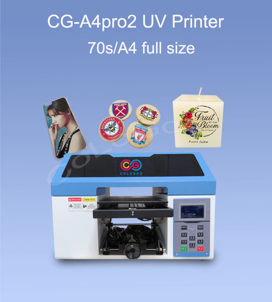 Best small uv inkjet printer for sale price desktop a4 uv flatbed ...