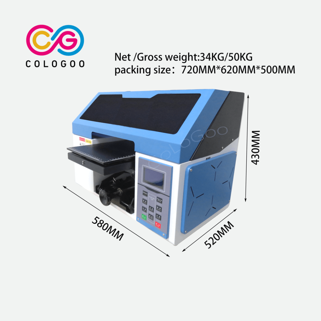 Best small uv inkjet printer for sale price desktop a4 uv flatbed ...