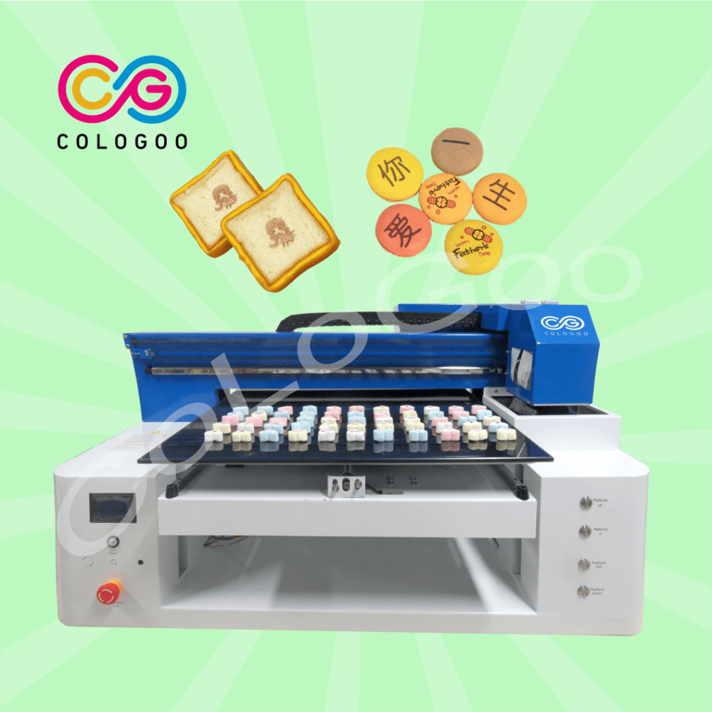 Best 6090 edible ink printer for cakes cookies chocolate macaron candy ...