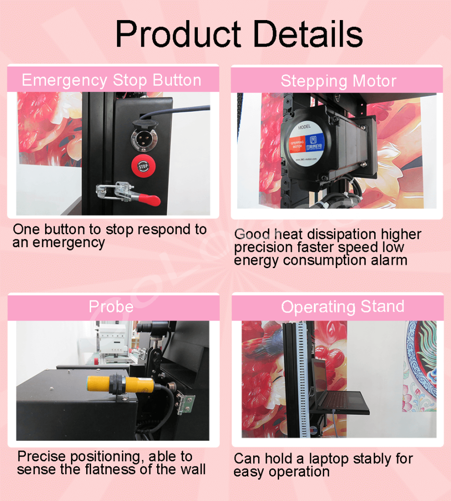 3D Mural Wall Printer Direct To Wall Printing Machine – ColoGoo